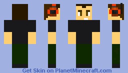 CaptainSparklez (Jordan Maron) Minecraft Skin