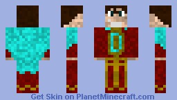 My custom superhero Minecraft Skin