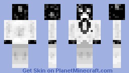 White Creeper! Minecraft Skin