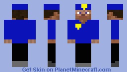 Police Steve Minecraft Skin