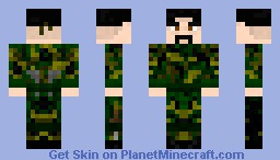 UNSC Soldier Minecraft Skin