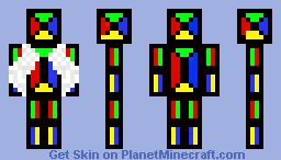 color with wings Minecraft Skin