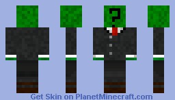 Mystery Man Minecraft Skin