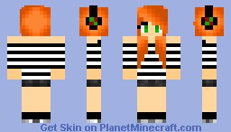 Dj Girl v2 Minecraft Skin