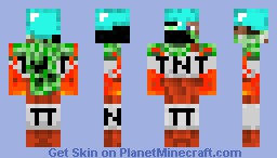 The hybrid Minecraft Skin