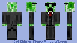 CREEPER AGENT 101! Minecraft Skin