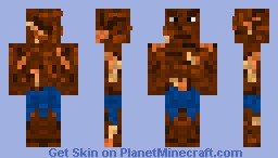 mutant poop monster with pants Minecraft Skin