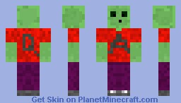 Adventure Quest Slime Minecraft Skin
