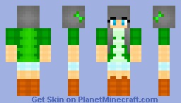 Tori Leaf Girl Minecraft Skin