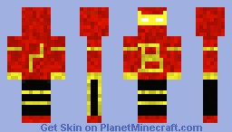 The BOLT Minecraft Skin