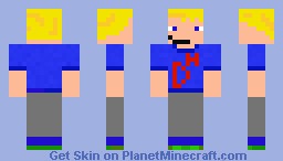 Dragon Hate guy Minecraft Skin