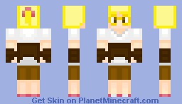 Steampunk Pilot Girl Minecraft Skin