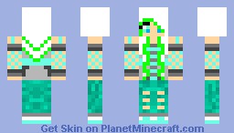 scene girl Minecraft Skin