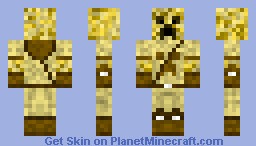 sand creeper Minecraft Skin