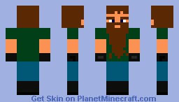 Dwarf Steve Minecraft Skin