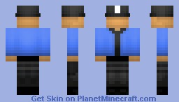 Security Guard - Gunpoint Minecraft Skin
