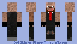 Gangster Steve Minecraft Skin