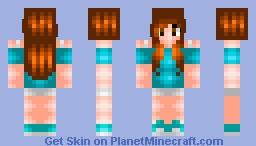 Girly Girl Minecraft Skin