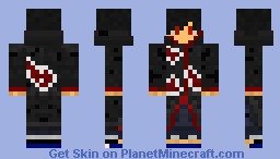 Custom Akatsuki Minecraft Skin