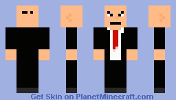 Hitman Minecraft Skin