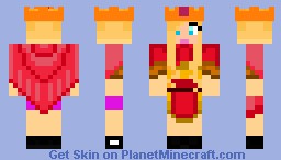 Blonde Princess Minecraft Skin