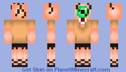 Cyclops-with moving mouth (in previewer) Minecraft Skin