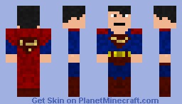 SuperMan Minecraft Skin