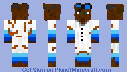 mutant poop scientist Minecraft Skin