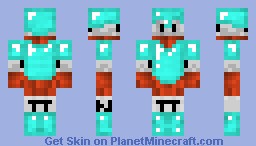 diamond tnt Minecraft Skin