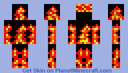 fire Minecraft Skin