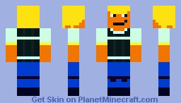 Spray tan Tom Minecraft Skin