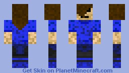 Pixel deleting skin Minecraft Skin