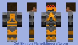 on CRACK Minecraft Skin