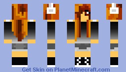 Dark Girl Minecraft Skin