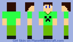 Creeper boy Minecraft Skin