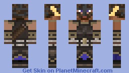 Steve in Dragonborn Armor Minecraft Skin