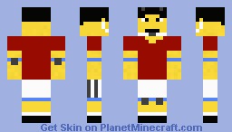 tony hawk(the simpsons Minecraft Skin