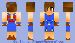 Farm girl Minecraft Skin