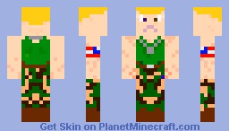 Guile Minecraft Skin
