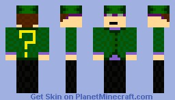 The Riddler Minecraft Skin