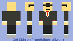 Cyclops Business man Minecraft Skin