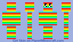 rainbow Minecraft Skin