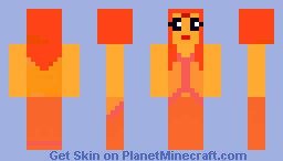 Flame Princess Minecraft Skin