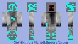 Blue ghost Minecraft Skin