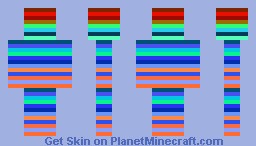 Random Colors Minecraft Skin