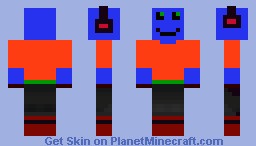 Blue Dj Guy Minecraft Skin