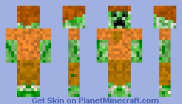 Woodsman Creeper Minecraft Skin