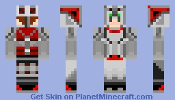 Crimson Knight Minecraft Skin