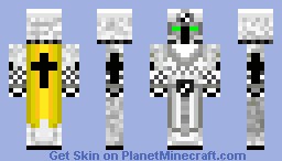 Snow Knight Minecraft Skin