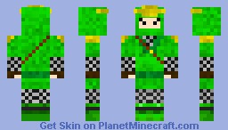 Green Ninja Minecraft Skin